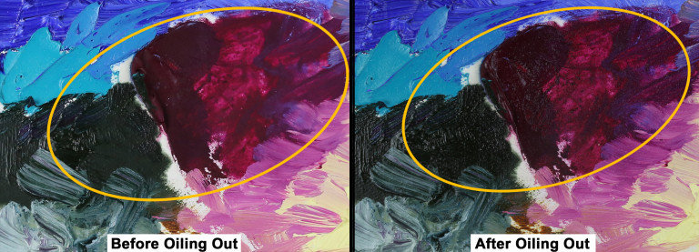Oiling Out and the Cause of Dead Spots in Oil Paintings | Just Paint