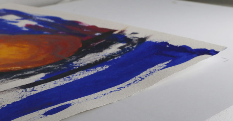 Paper Warping When Painting with Acrylics | Just Paint