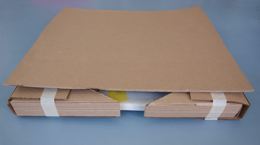 Pack and Ship Unframed Paintings with Cardboard Corners and Rails ...