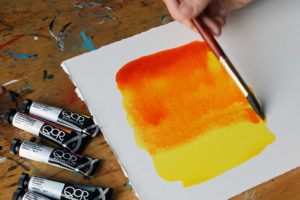 Watercolor Resist | Just Paint