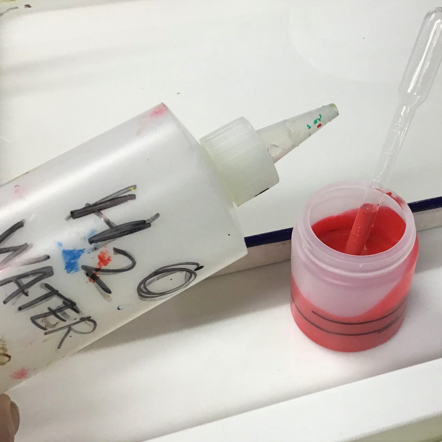 Balancing Acrylic Paints for Marbling | Just Paint