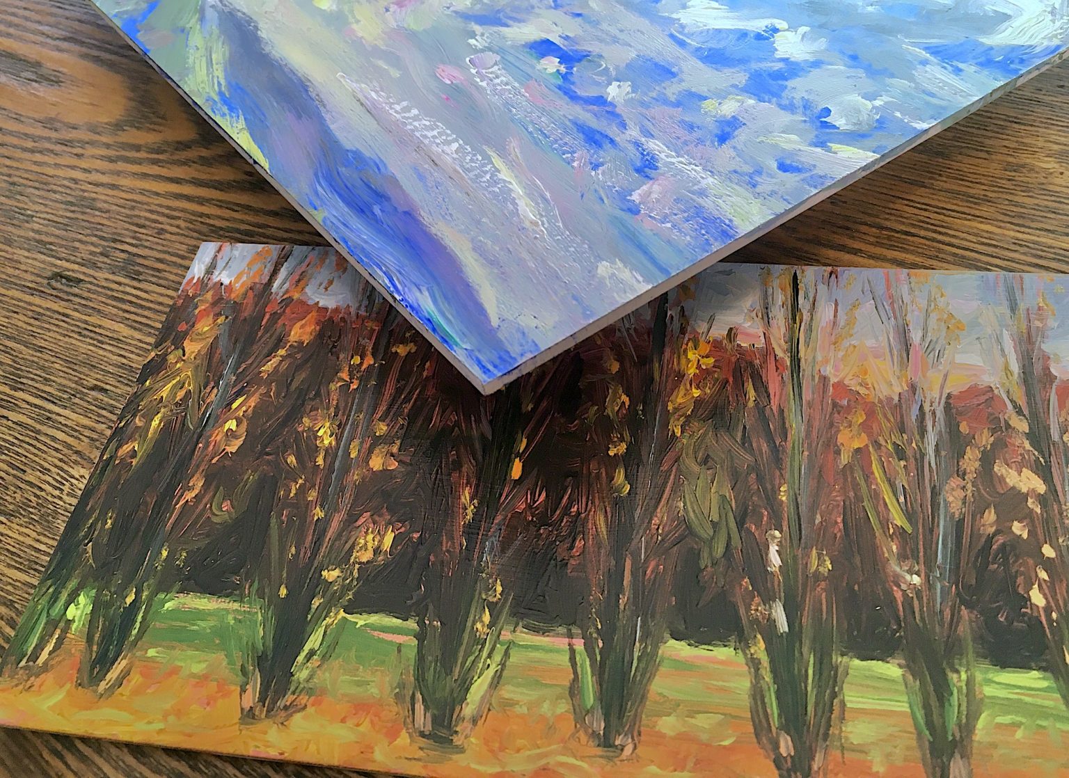 Plein-Air Painting with OPEN Acrylics | Just Paint