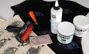 Fabric Painting with Acrylics and GAC 900 | Just Paint