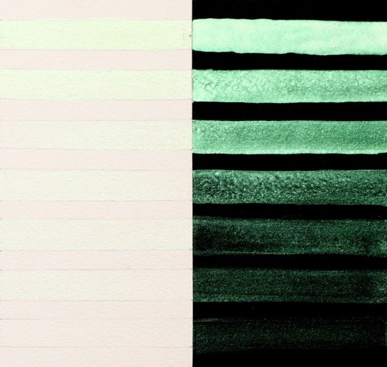 Shiny! QoR Iridescent and Interference Watercolors | Just Paint