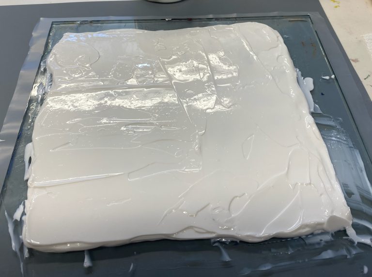 Encasing Natural Objects in Acrylics: Petals and Leaves | Just Paint