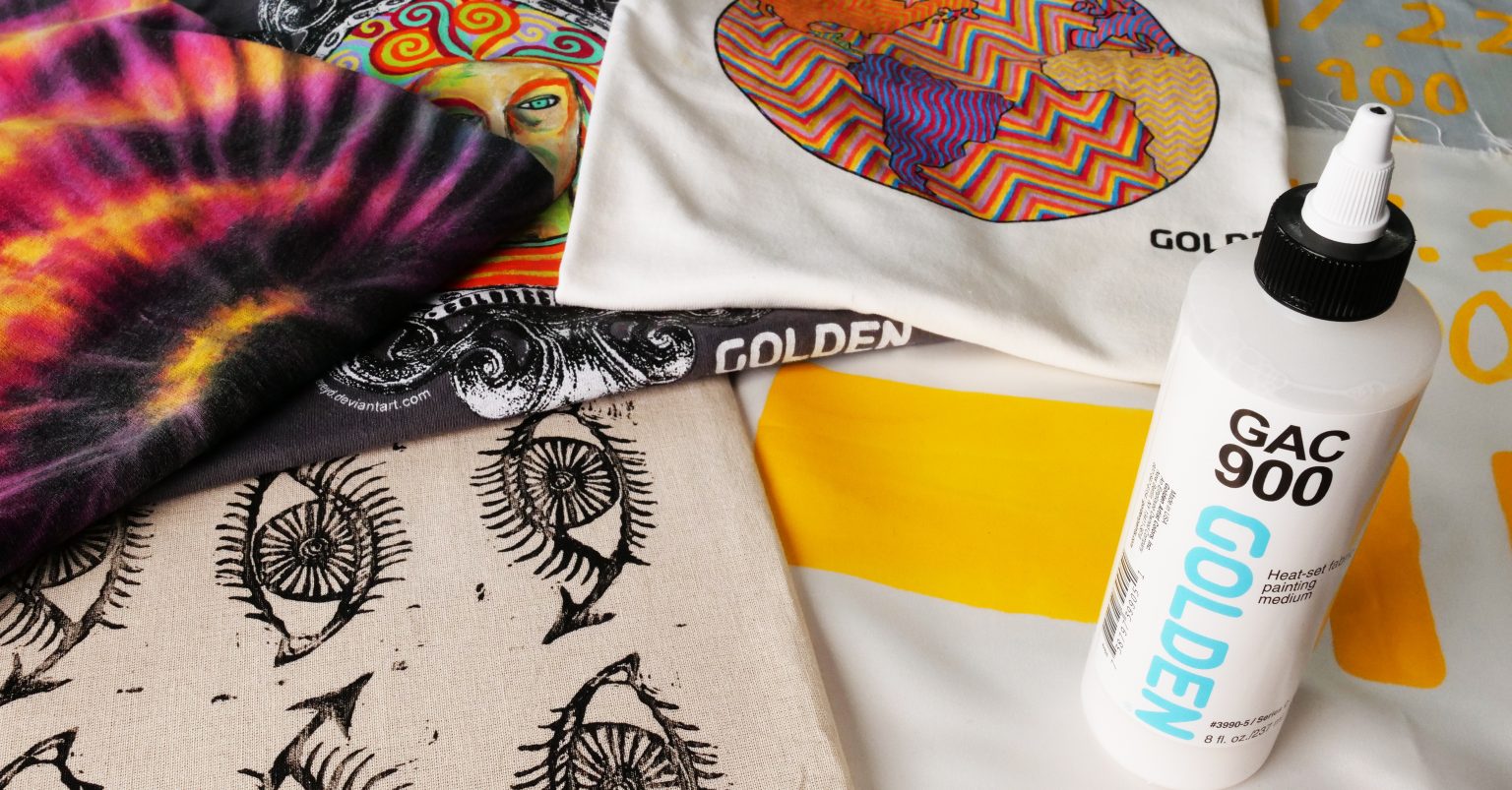 Fabric Painting with Acrylics and GAC 900 | Just Paint